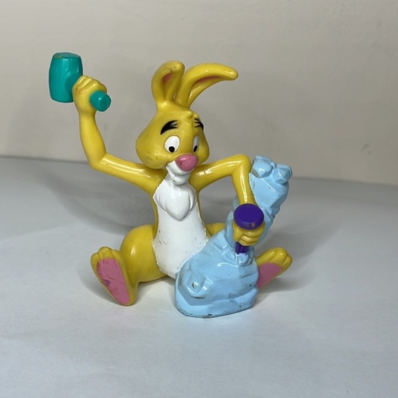 Disney | Toys | Disney Winnie The Pooh Rabbit Action Figure Rare | Poshmark